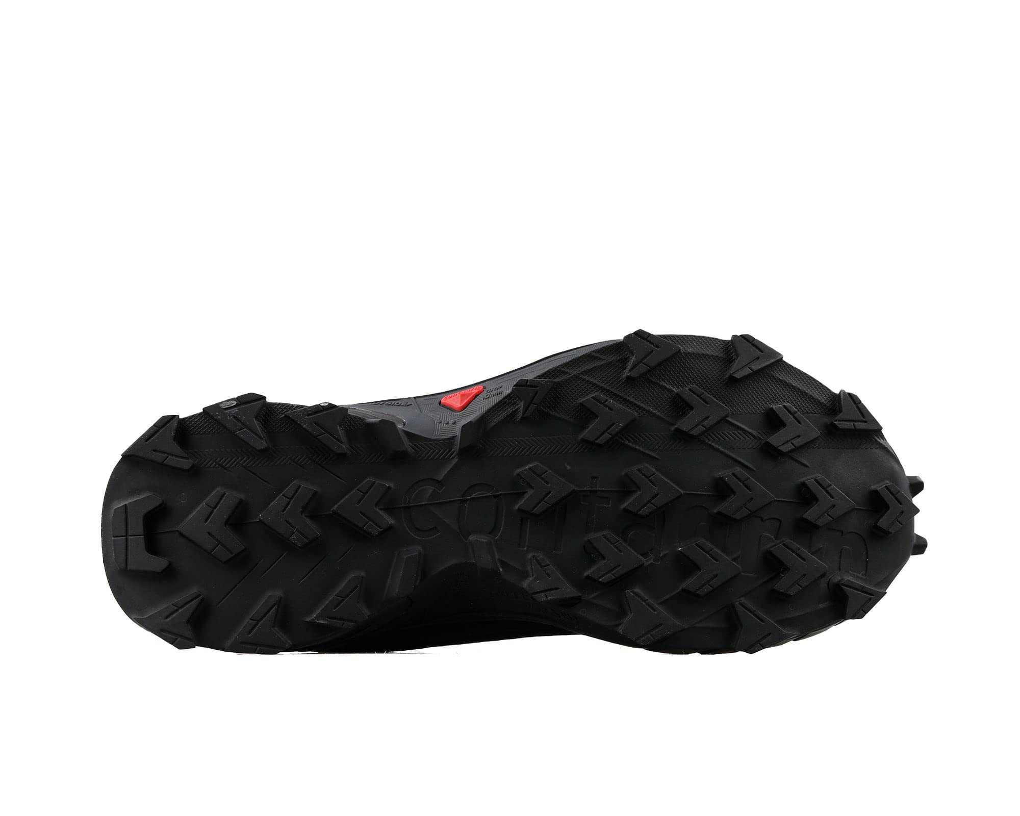 Salomon Women's ALPHACROSS 4 GTX W Hiking Shoe, Black/Black/Black, 7.5