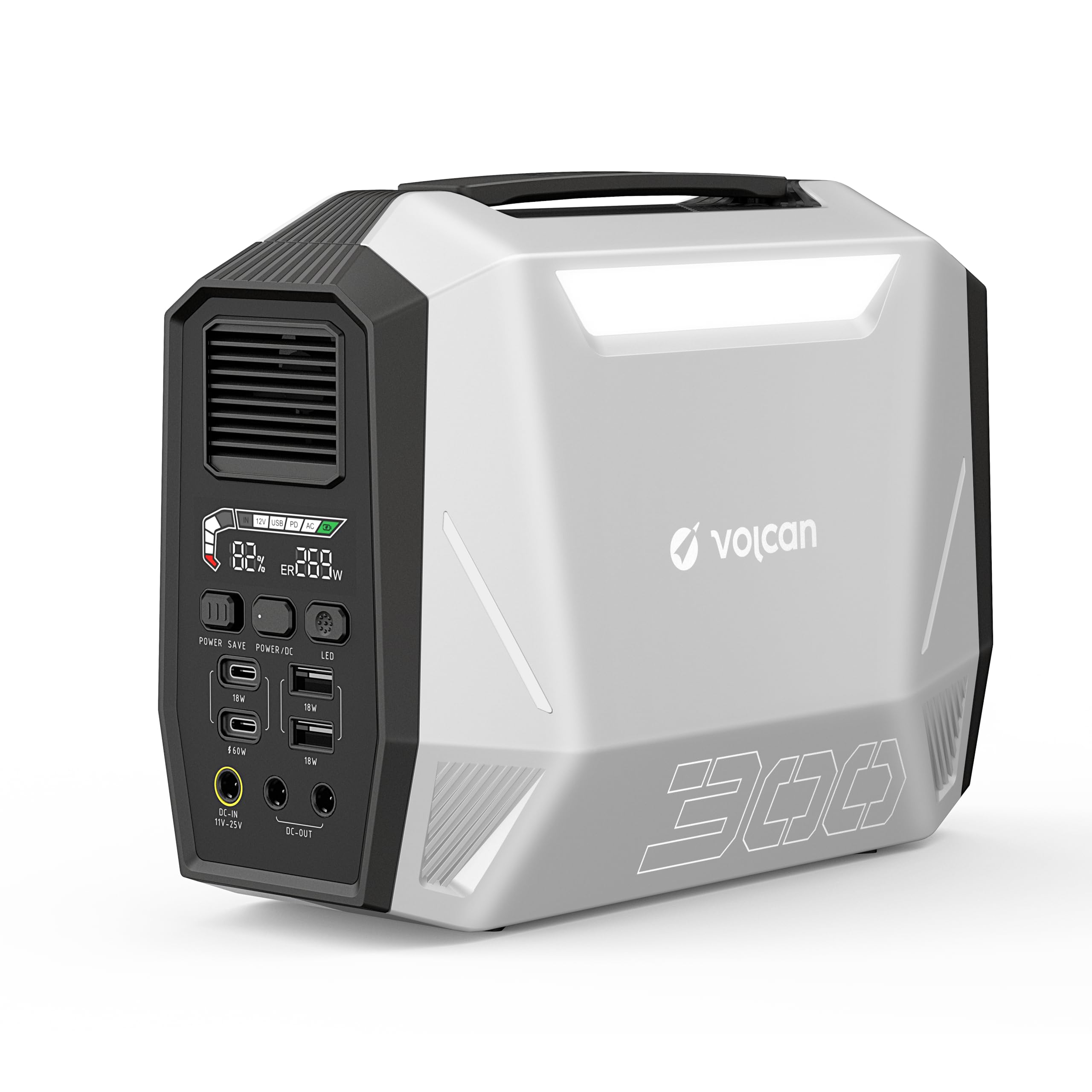 Portable Power Station - Outdoor Generator with Solar Panel 120W - 3000 Cycles, 1.8-Hour Fast Charging - Lightweight Solar Generator - Ideal for Tailgating and Outdoor Events