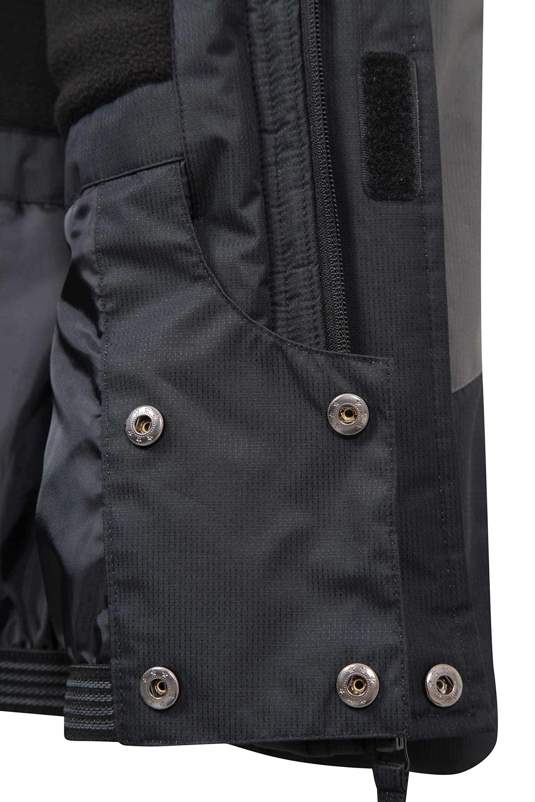 Mountain Warehouse Dusk Mens Ski Jacket - Water Resistant Winter Coat Carbon Large
