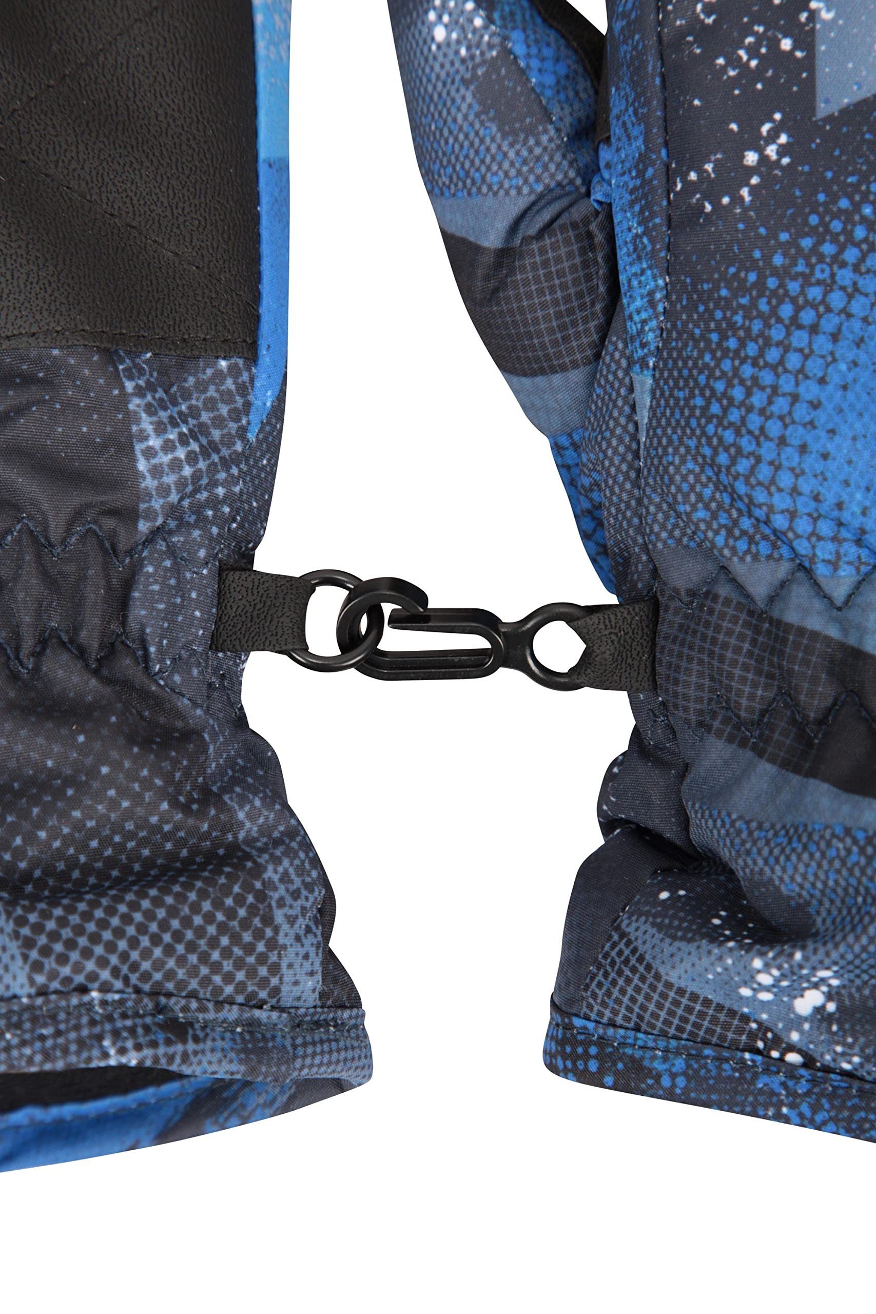 Mountain Warehouse Kids Ski Gloves - Snowproof Boys & Girls Gloves Dark Blue Medium