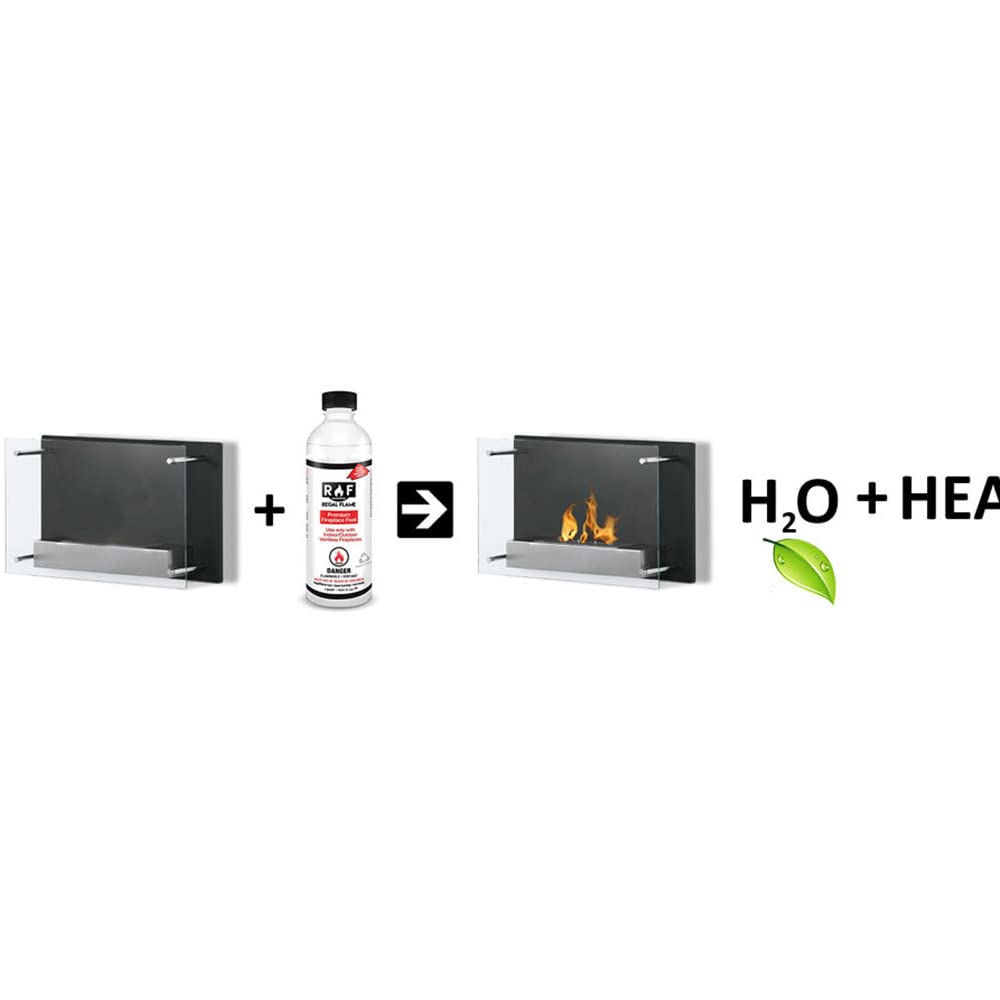 Regal Flame 1 Quart Bio-Ethanol Fireplace Fuel 24 Bottles