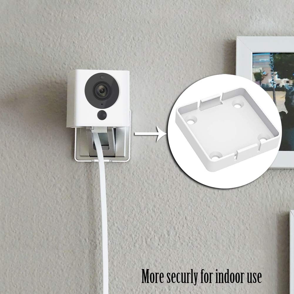 Mounting Kit for Wyze Cam V2 and Wyze Sensors Old Version 1st Gen, Semi-Permanent Solution for Mounting Wyze Camera and Sense Starter Kit, Holder for Smart Home(1 Camera Mount+1 Set of Sensor mounts)