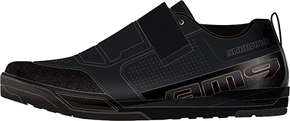 SHIMANO Unisex's Cycling AM9 (AM903) Shoes, Black, Size 41, US 7.5