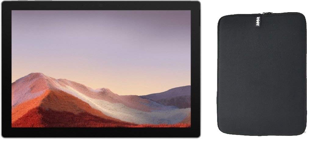 Microsoft Surface Pro 7+ 2 in 1 Tablet, 12.3β Touch Screen, 11th Gen Intel Core i3, 8GB RAM, 128GB SSD, Windows 11 Home, with Sleeve, Platinum