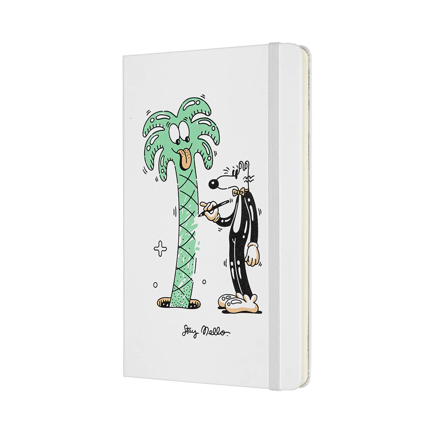 Moleskine Limited Edition Steven Harrington Notebook, Hard Cover, Large (5" x 8.25") Plain/Blank, 240 Pages