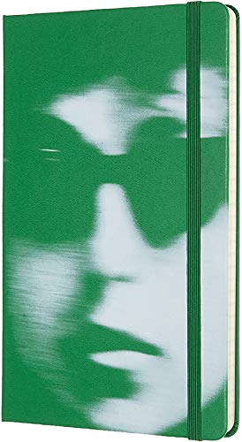 Moleskine Limited Edition Bob Dylan Notebook, Hard Cover, Large (5" x 8.25") Ruled/Lined, Emerald Green, 240 Pages