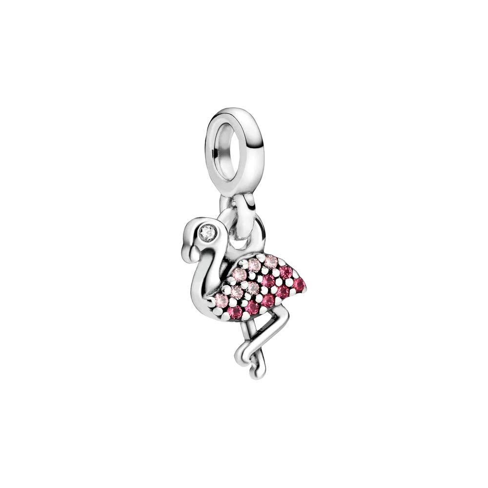 PANDORA My Pink Flamingo, Cerise Crystal