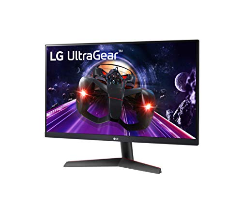 LG 24GN600-B UltraGear Gaming Monitor 24" Full HD (1920 x 1080) IPS Display, 1ms (GtG) Response Time, 144Hz Refresh Rate, AMD FreeSync Premium, HDR10, 3-Side Virtually Borderless Display,Black