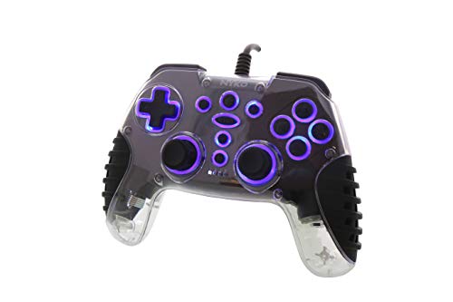 Nyko Air Glow Controller for PlayStation 4 - LED Light Show and Hand Cooling Fan - Wired 10Ft Cable - PlayStation 4