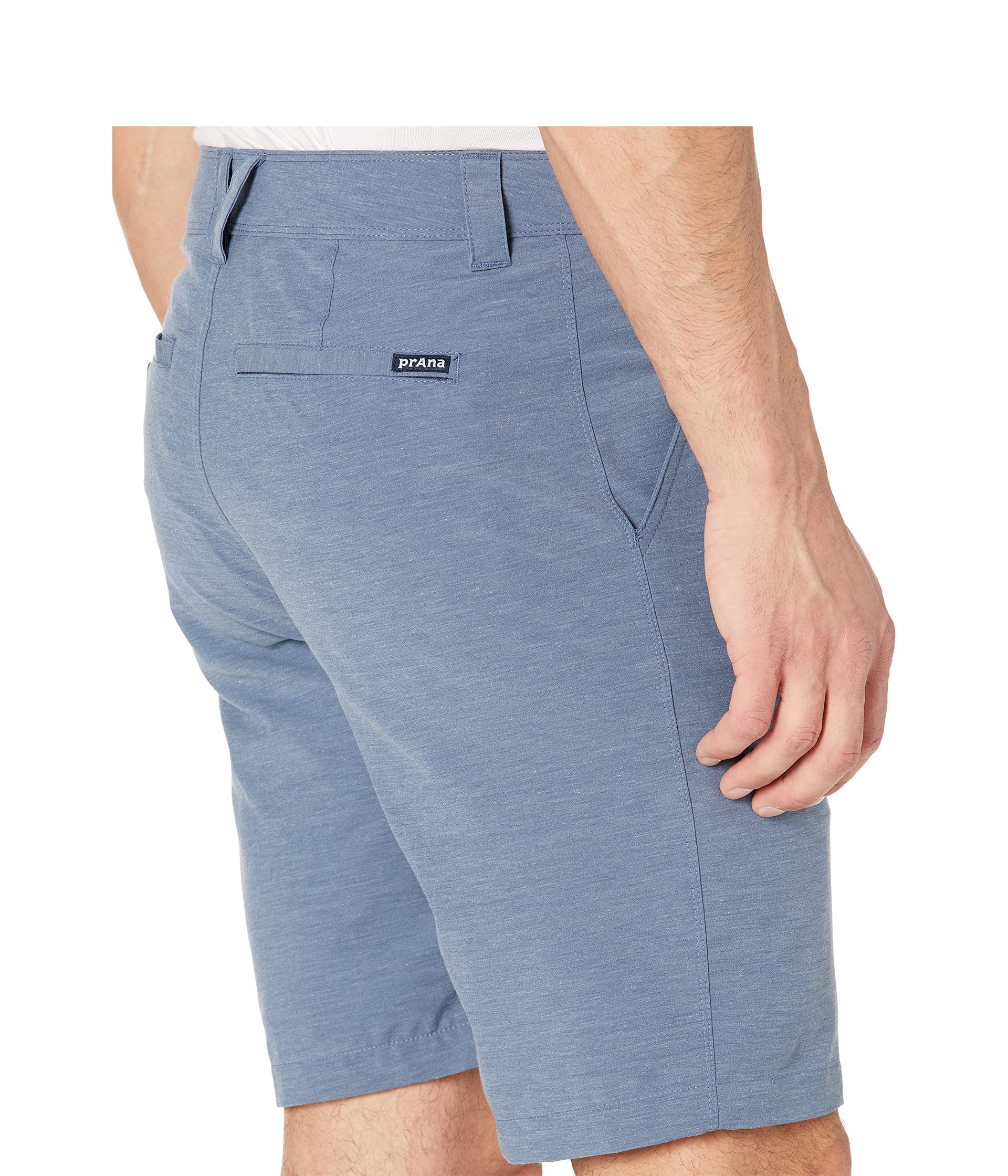 prAna Men's Rotham Short, Nickel, 34W x 9L
