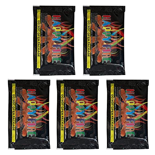 Powder Supplies Changing Flame and Festival Party Color Flame Colorful Stain Home Decor Crystal Cake Stand Set for Party (C, One Size)