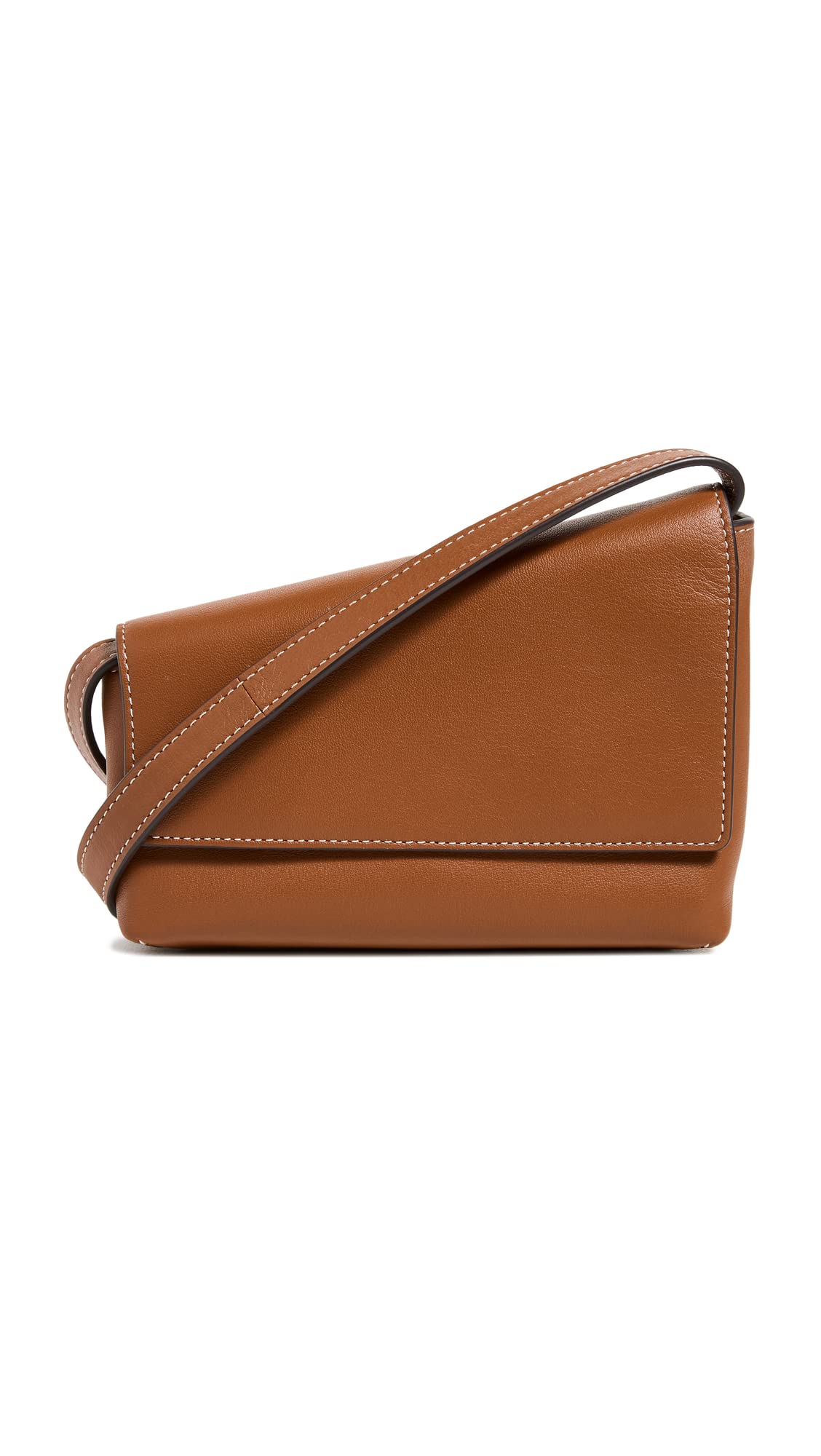 STAUD Women's Acute Crossbody Bag, Tan, One Size