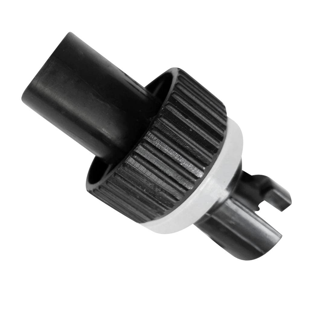 MonkeyJack 2pcs Air Pump Hose Valve Adapter for Kayak Inflatable Boat/Raft in Black