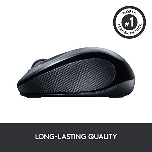 Logitech Wireless Mouse M325 with Designed-For-Web Scrolling - Light Silver