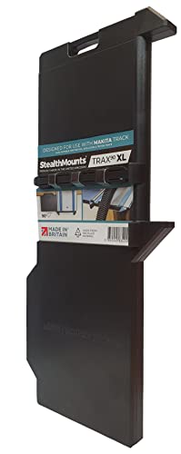 StealthMounts Trax90 XL Track Saw Square for Makita | 90° Right Angle Plunge Saw Guide Rail Angle Stop