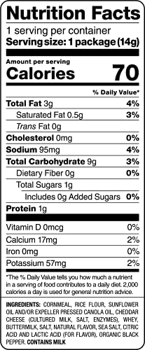 Pirate's Booty Aged White Cheddar Cheese Puffs, Gluten Free, Healthy Kids Snacks, 0.5 Ounce (Pack of 24)