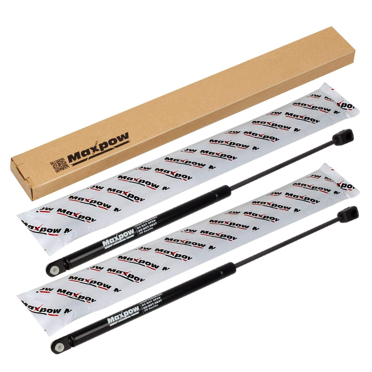 Maxpow Rear Window Glass Lift Support Struts Shocks Replacement for Expedition 1997-2002 / Navigator 1998-2002 Back Window Glass Lift Support, 4676