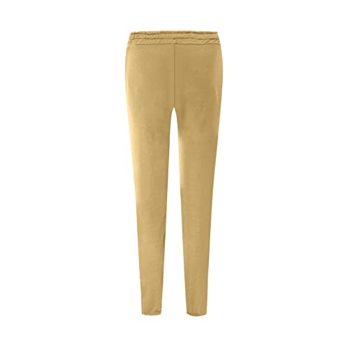 KSODFNXH Sweatpants Women Casual High Waist Plus Size Wide Leg Bound Pants with Pockets Trendy Solid Color Drawstring Pants