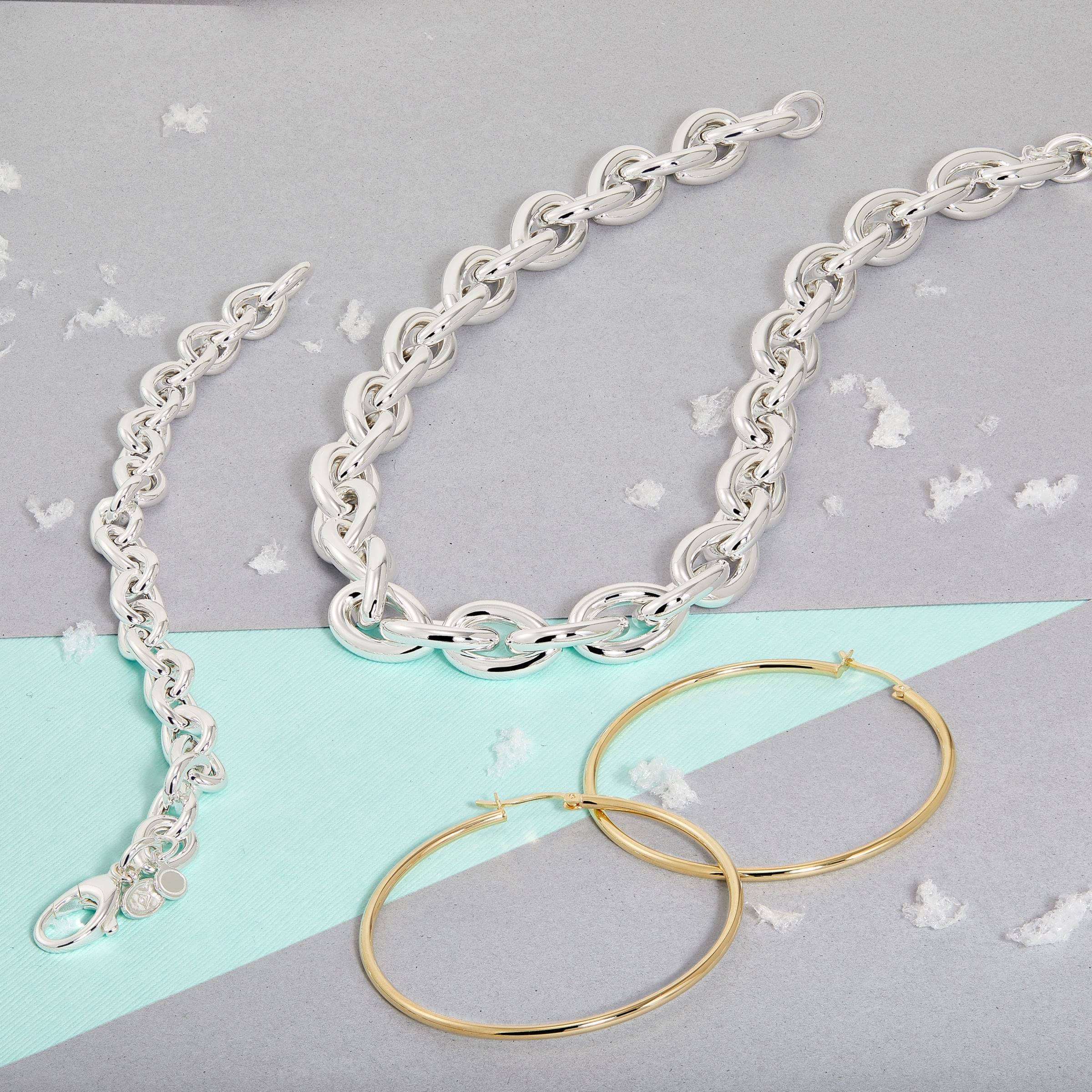 Silpada 'Link By Link' Chain Bracelet in Sterling Silver, 7.5"