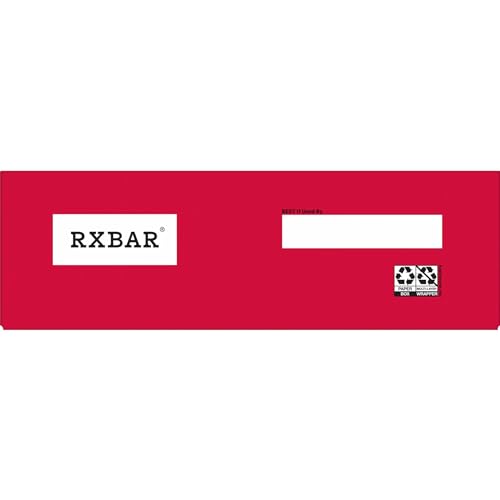 RXBAR Protein Bars, 12g Protein, Gluten Free Snacks, Strawberry, 22oz Box (12 Bars)