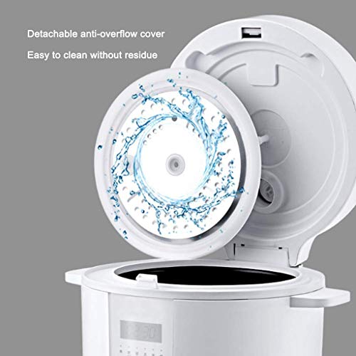 LMMDDP Digital Programmable Multi 2L Slow Cooker Steamer Sauté Yogurt Maker Stewpot with 24 Hours Delay Timer Electric Nonstick Rice Cooker