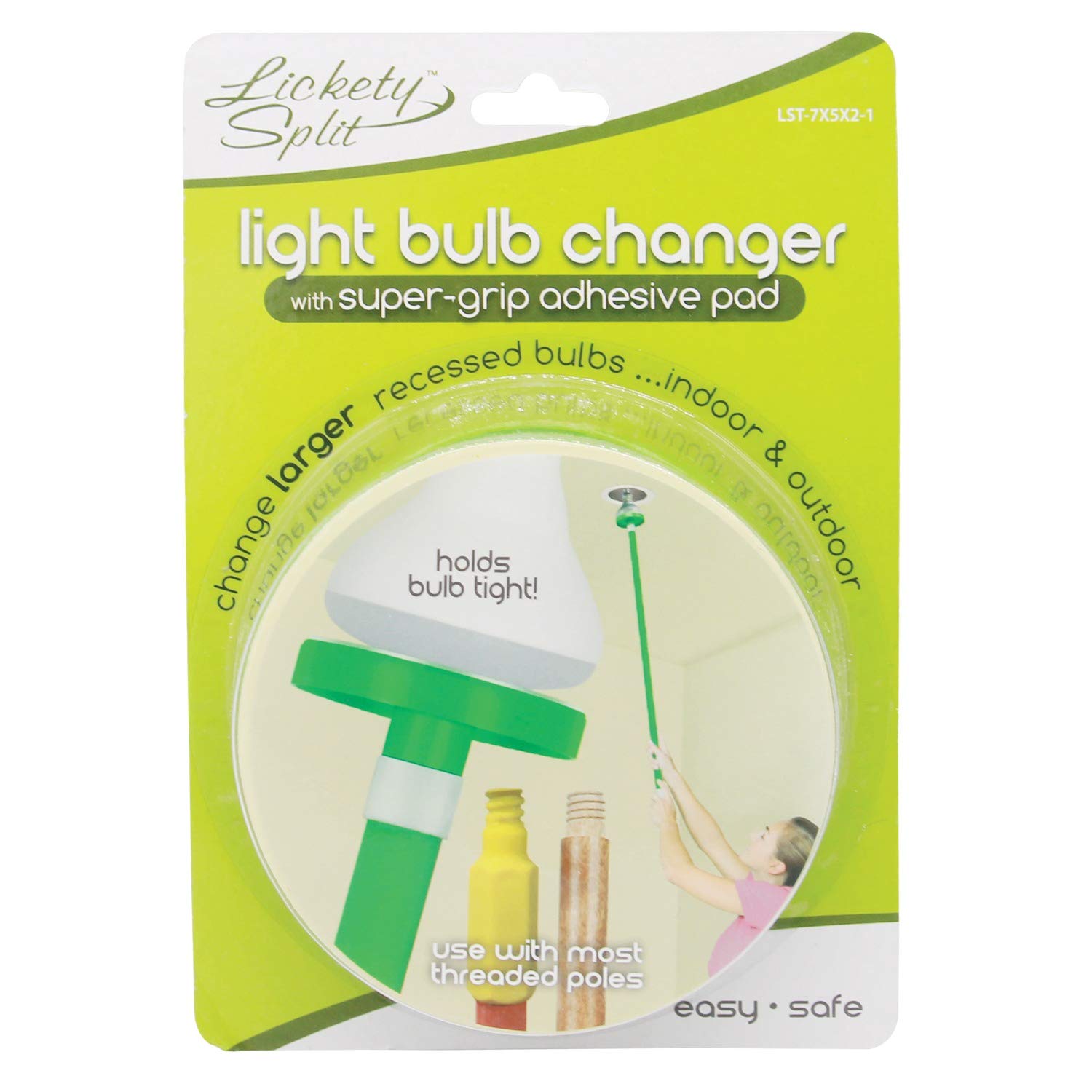 Lickety Split LSOL-47X5X2-1 Topper with Pole Light Bulb Changer