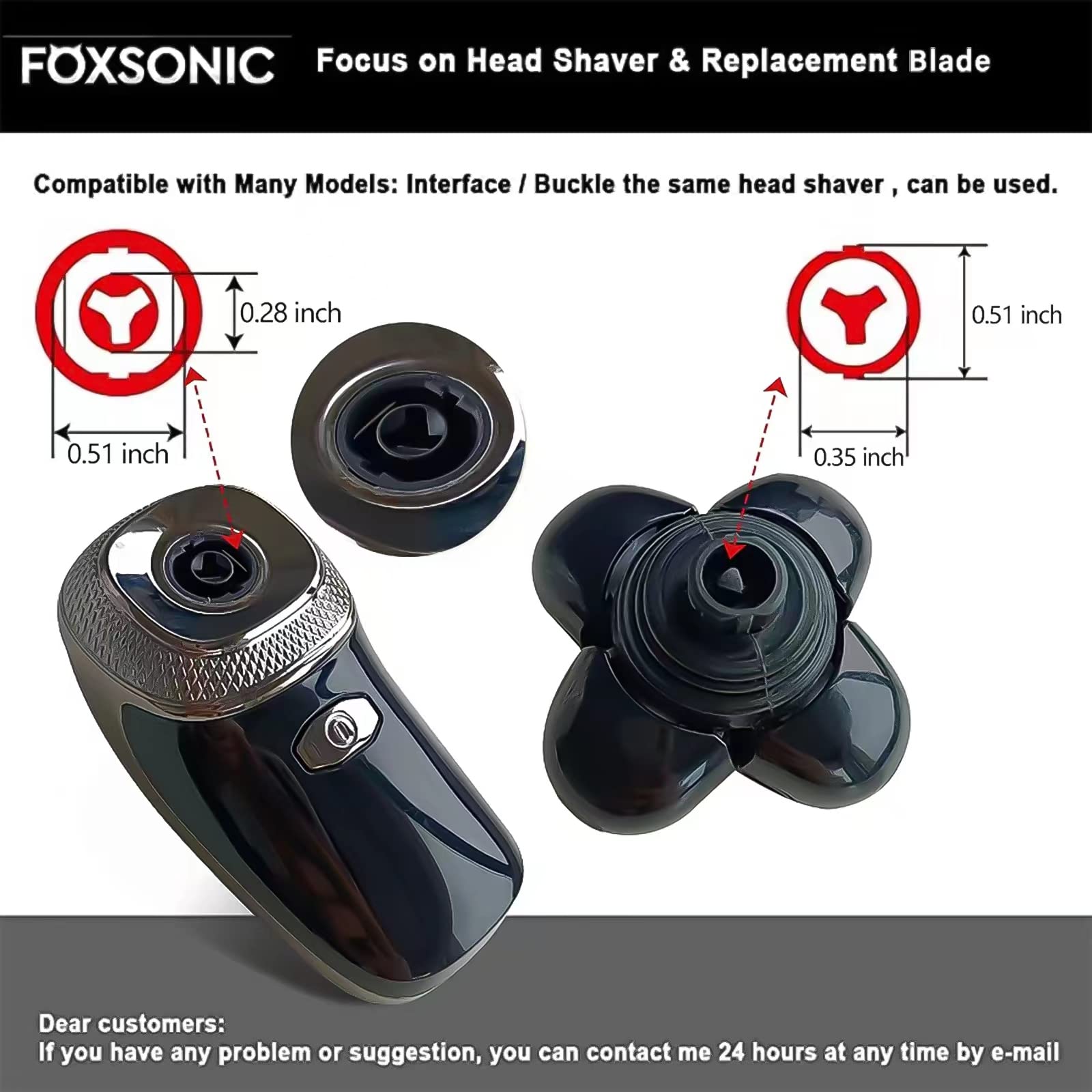 Men's Electric Shaver Replacement Heads 5 Head Fiveblade for Men Shaver Wet & Dry Compatible Waterproof Multi Functional(DT1)
