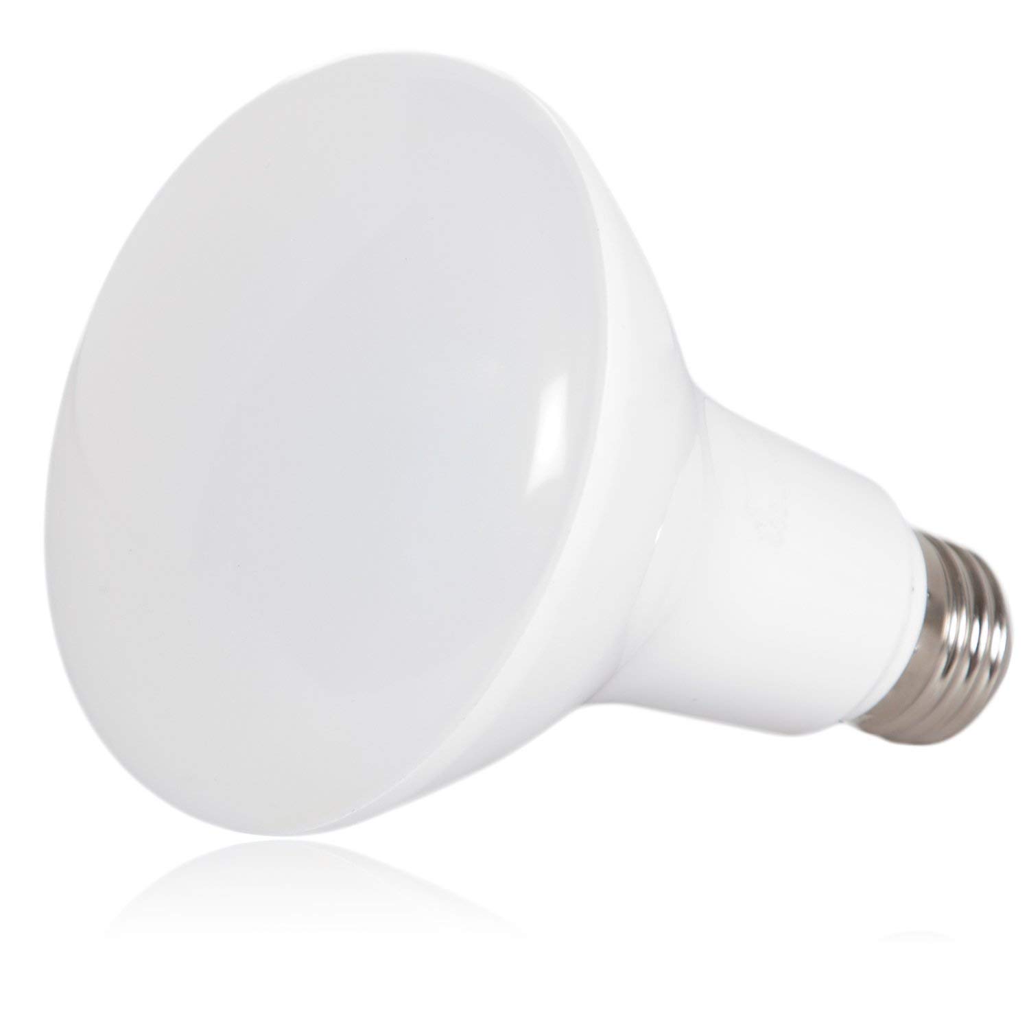 Maxxima LED 75 Watt Equivalent BR30 Indoor Recessed Floodlight Can Light Bulb - Flicker-Free Dimmable, 11 Watt 3000k Warm White Bulb, 950 Lumens, Energy Star - 4 Pack