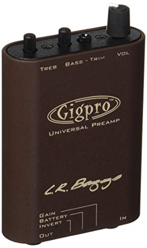 LR Baggs Beltclip Preamp with Passive 2-band EQ