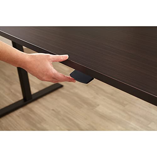 RealspaceĀ® Magellan 60"W Pneumatic Height-Adjustable Standing Desk, Gray