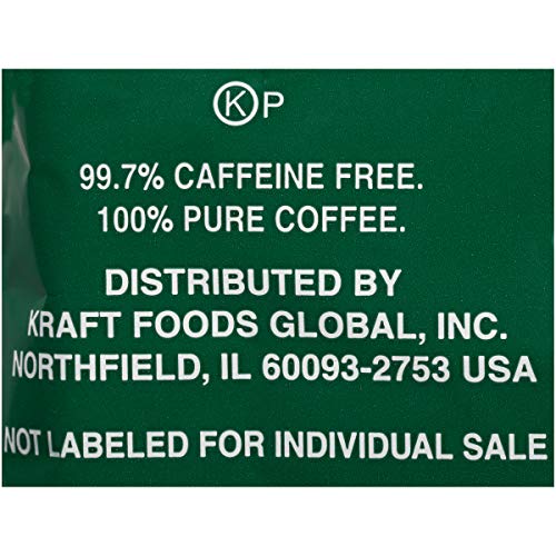 Maxwell House Shy Decaf Ground Coffee (1.1 oz Bags, Pack of 42)