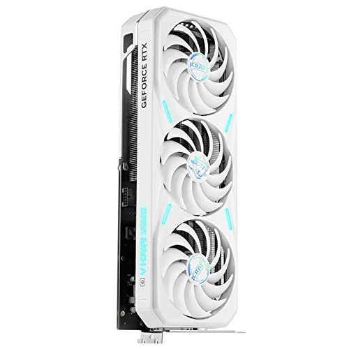 maxsun Geforce RTX 4070 Ti iCraft Limited Edition OC 12GB GDDR6X Video Graphics Card GPU for Computer Gaming PC HDMI2.1 DLSS 3.5 PCIE 4.0 X16 RGB 𝗔𝗻𝗶𝗺𝗲 𝗪𝗵𝗶𝘁𝗲 𝗚𝗣𝗨