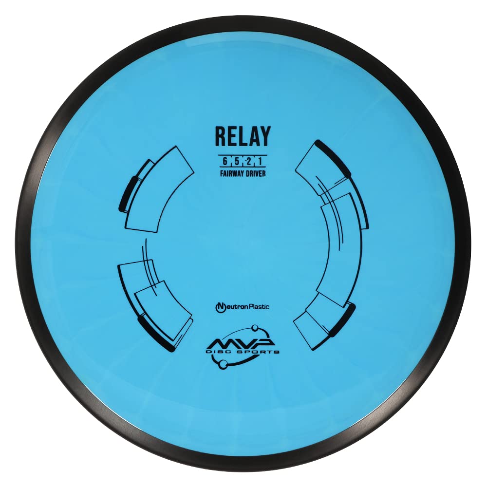 MVP Disc Sports Neutron Relay Disc Golf Fairway Driver (155-160g / Colors May Vary)