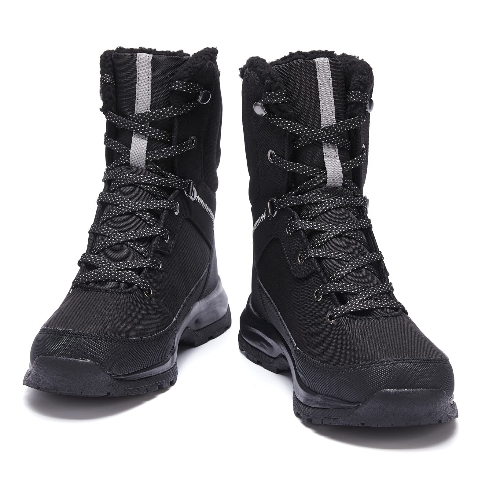 NS Hiking Boots-Men’s Waterproof Lightweight Outdoor Hiking Shoes Black