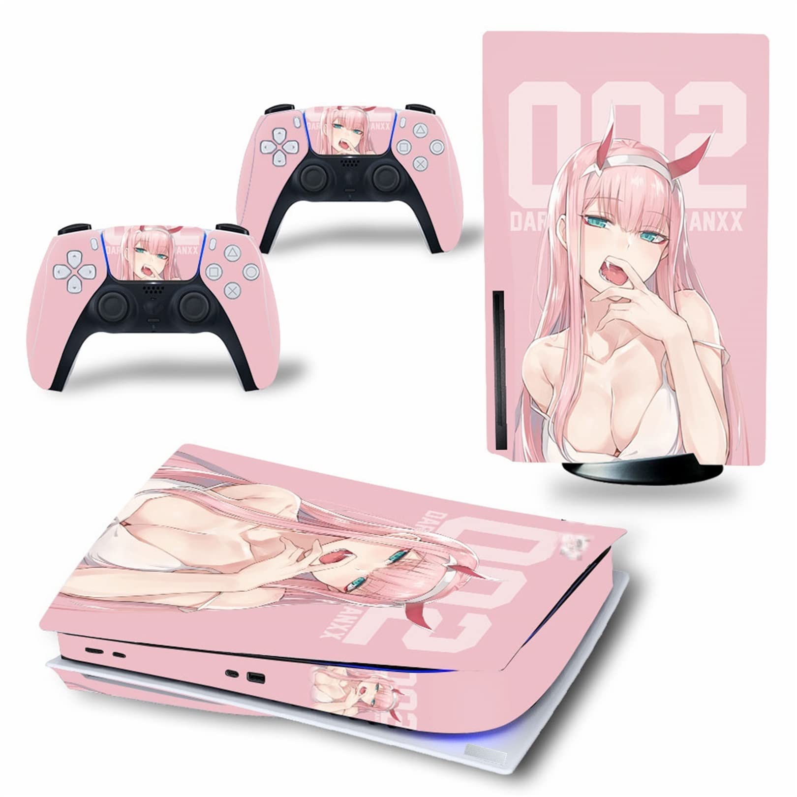Top factory BUCEN for PS5 Skin Disc Edition & Digital Edition Console and Controller Vinyl Cover Skins Wraps Scratch Resistant, Compatible 65024 Anti Scratch (Size : Disc Version)