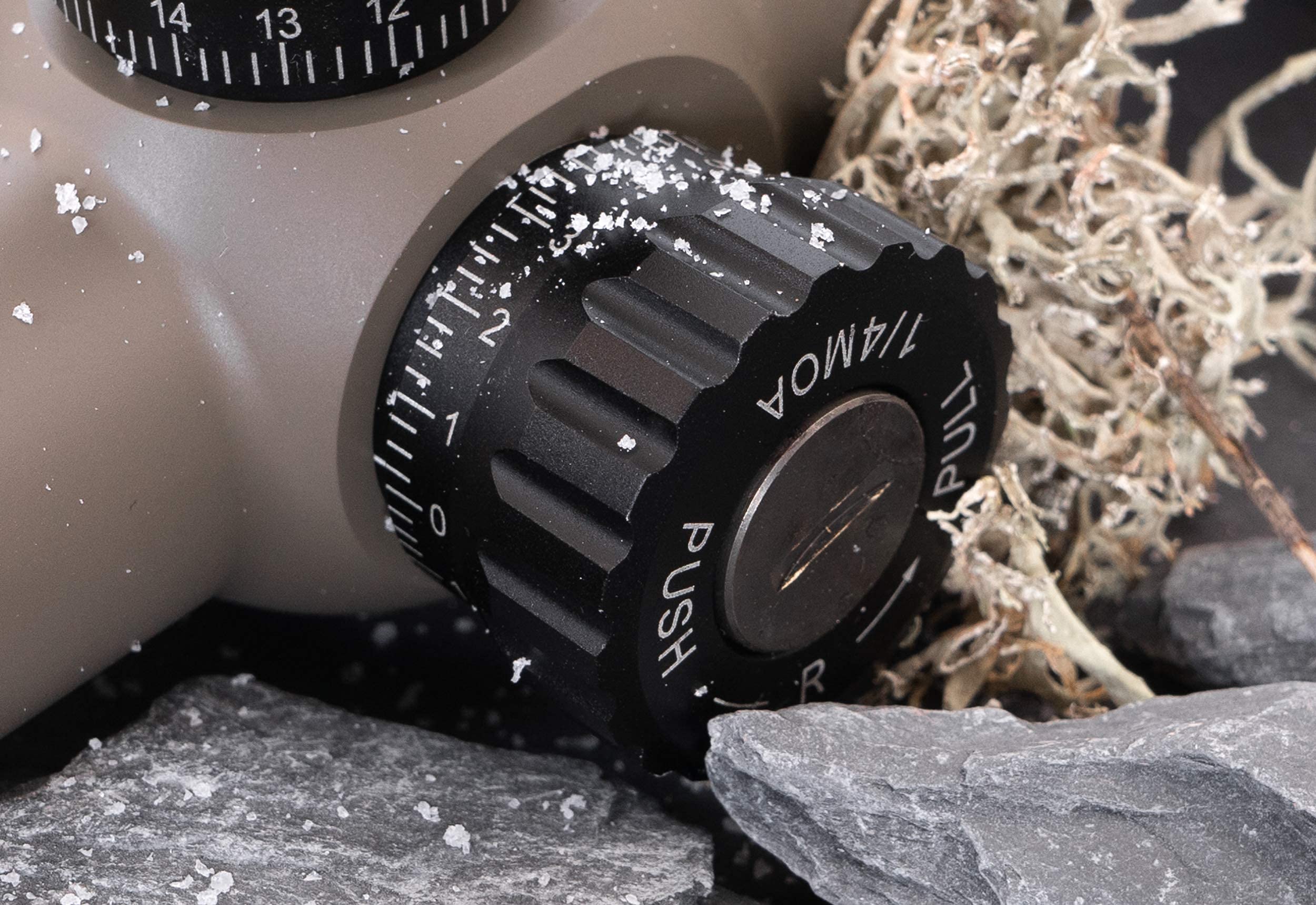 Monstrum G3 3-18x50 First Focal Plane FFP Rifle Scope with Illuminated MOA Reticle and Parallax Adjustment | Black