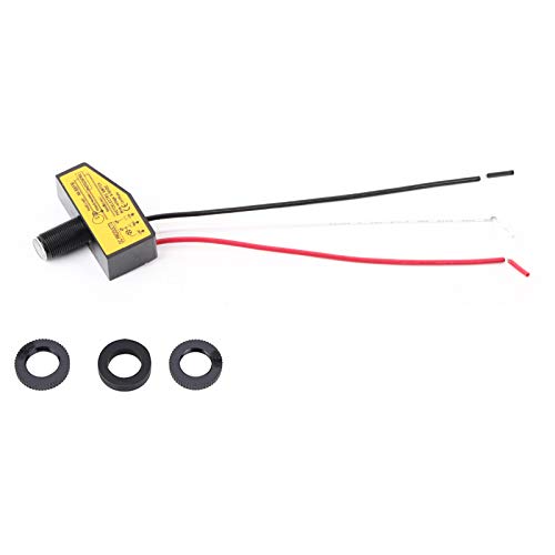 Parluna Photocell Switch, DC Photocell Switch 12 Volt Photocell Switch Low Voltage Photocell Switch Remote Switching Sensor, Sensor Photocell Light Switch Dusk to Till Dawn Mini Light Switching