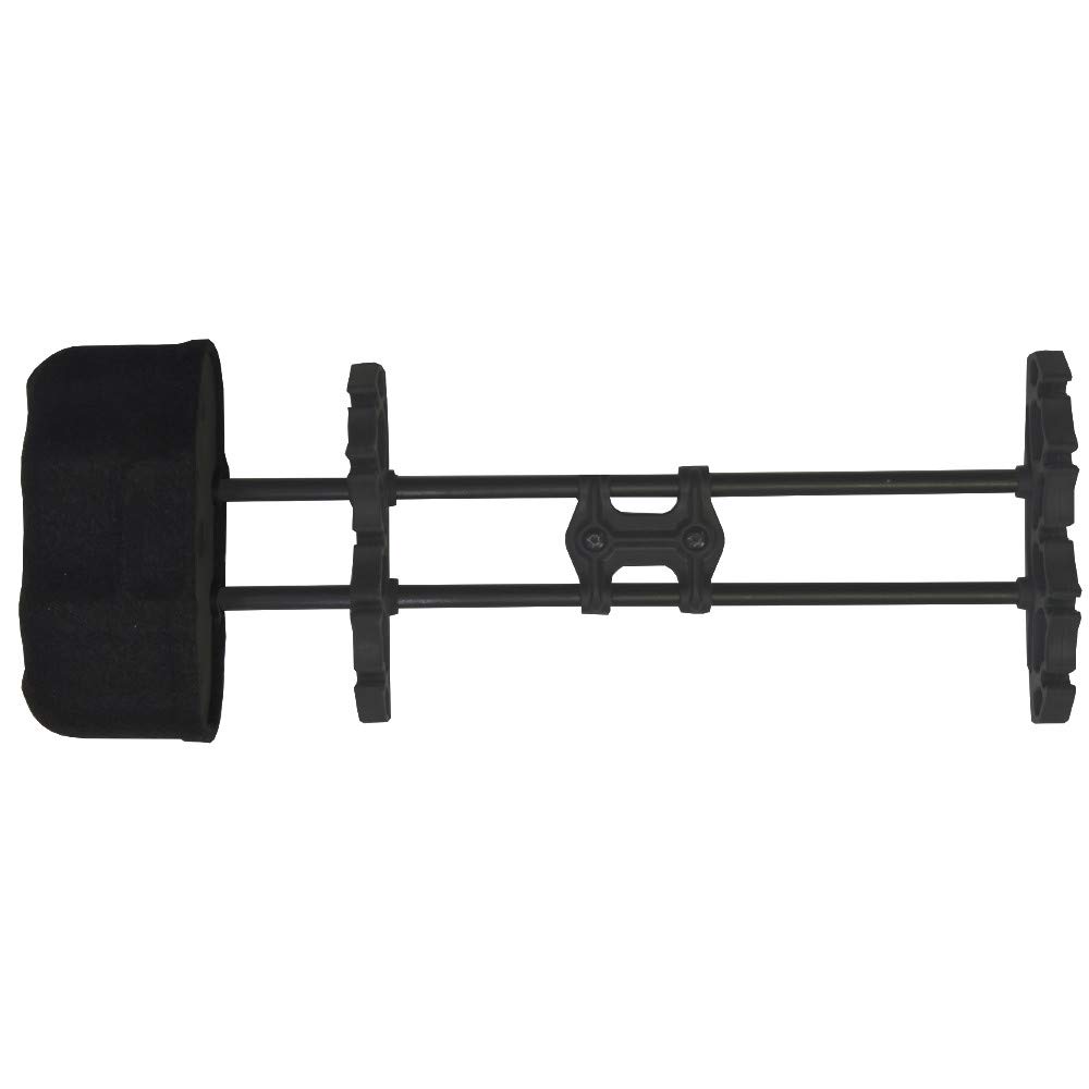 Lucky Stops 2" Mute Stuff Premium, Self Sticking Sound Deadening Felt Pad Silencing Material (10)