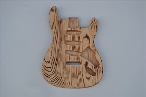 Single Wave Electric Guitar Ash Body,3S Route No Paint BJ-7