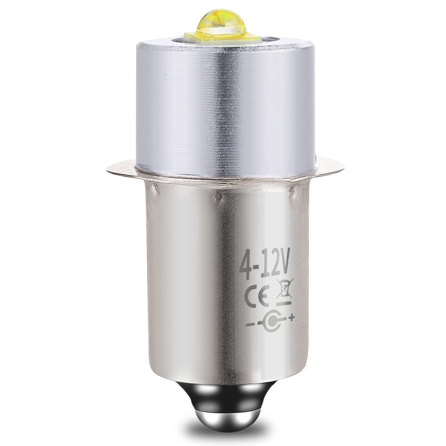 LudoPam Conversion Upgrade LED Bulb Replacement Compatible for Maglite Flashlight 3 4 5 6 Cell C/D