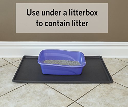 MidWest Homes for Pets Replacement Dog Crate Pan for MidWest and New World Dog Crate , Black