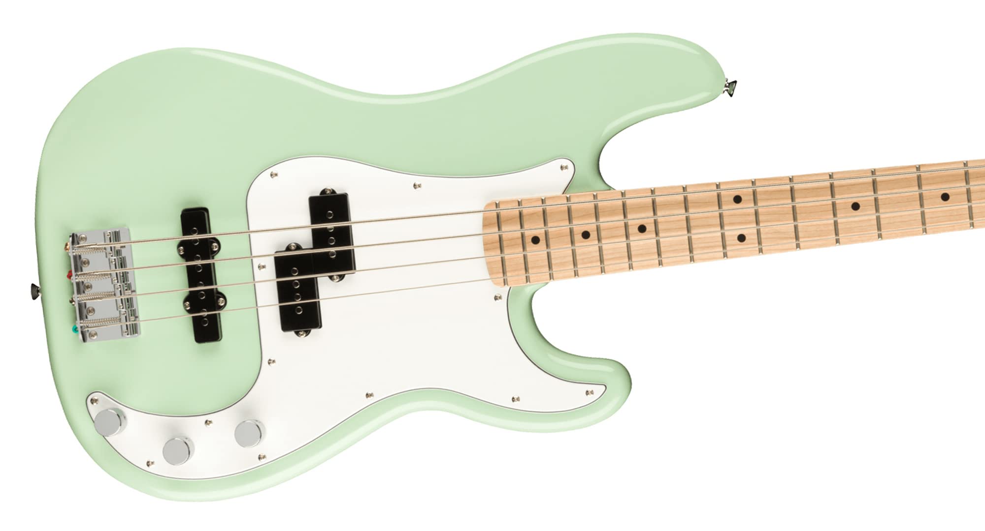 Squier FSR Affinity Series Precision Bass, Surf Green, Maple Fingerboard