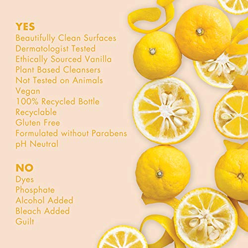 Love Home and Planet Multipurpose Cleaner Spray, Citrus Yuzu & Vanilla, 23 oz