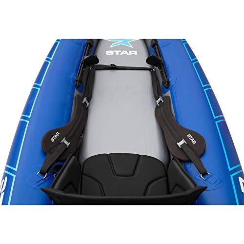 NRS Raven I Pro Inflatable Kayak-Blue