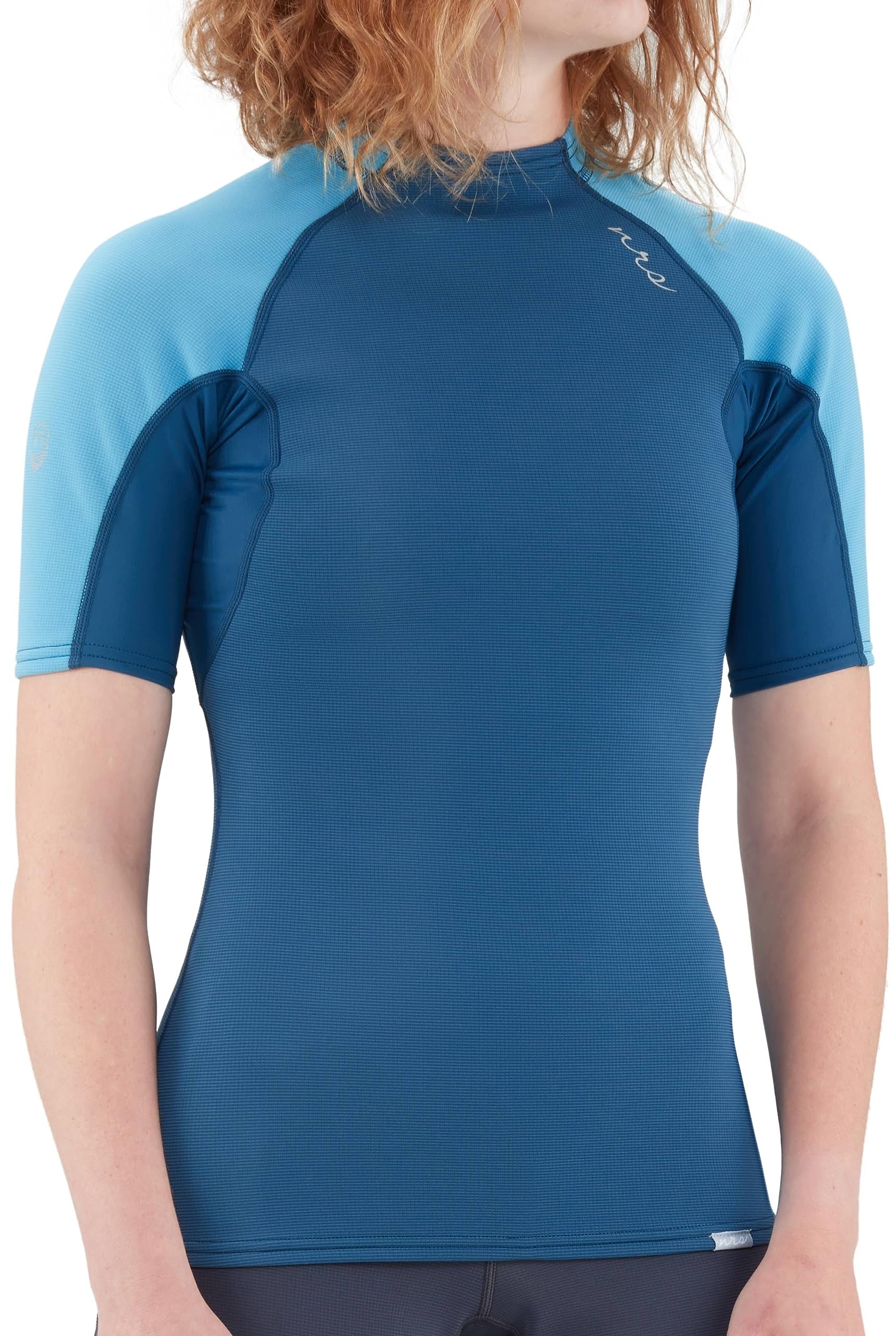 NRS Women's HydroSkin 0.5 Short-Sleeve Neoprene Shirt - for Kayaking, Canoeing, Rafting, Paddling