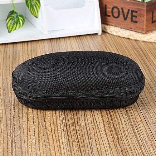 Mazzeo 3 Pack Semi Hard Sunglass Case for Sports Size Sunglasses and Safety Glasses