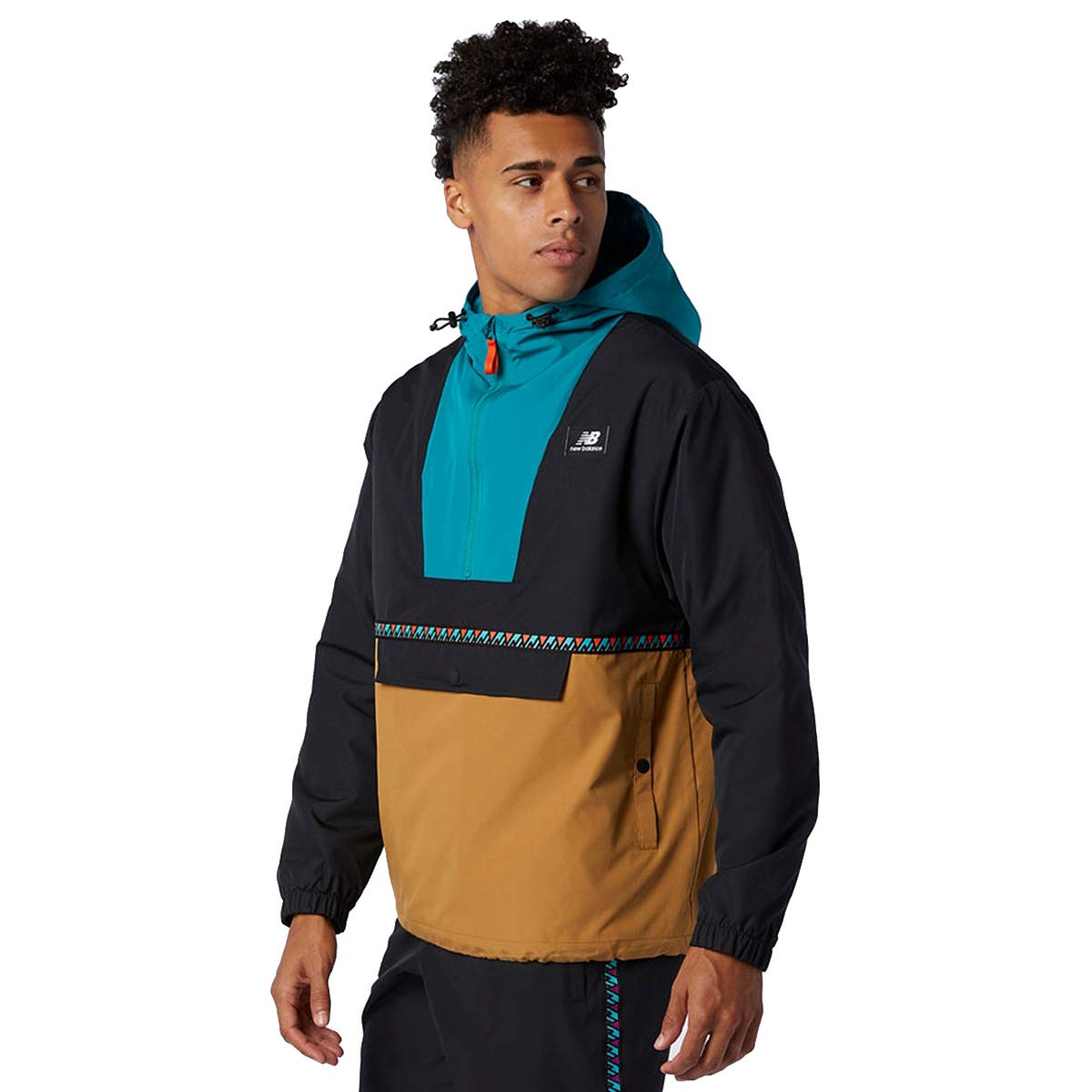 New Balance Men's Athletics Terrain Anorak Jacket, Workwear, Small