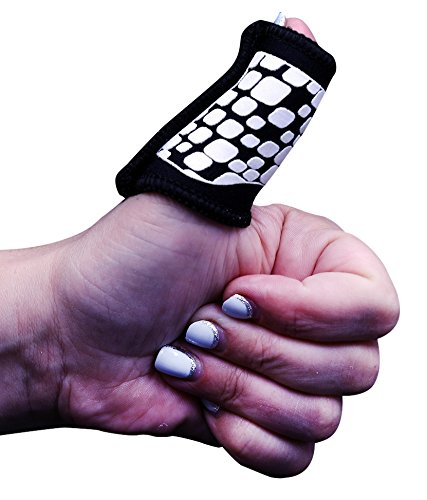 Nubs Thumb Sleeves Cross Training Grips Best Gymnastics Grips Keep Your Hands Free from Blisters & Callouses Pullups Weight Lifting Chin Ups (White)