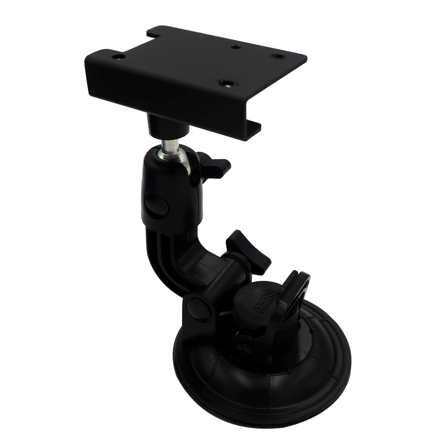 Mcbazel 9 cm 3.5 inches Vacuum Suction Cup Car Windshield Mount Holder Stand for BAOFENG YAESU ICOM Walkie Talkie Mobile Radio