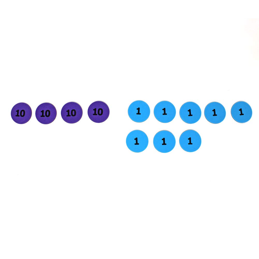 Learning Resources Giant Magnetic Place Value Demonstration Disks